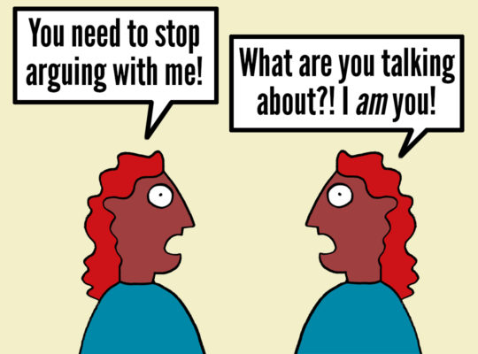 How Can I Stop Fighting with Myself? - OhMyGod Life!